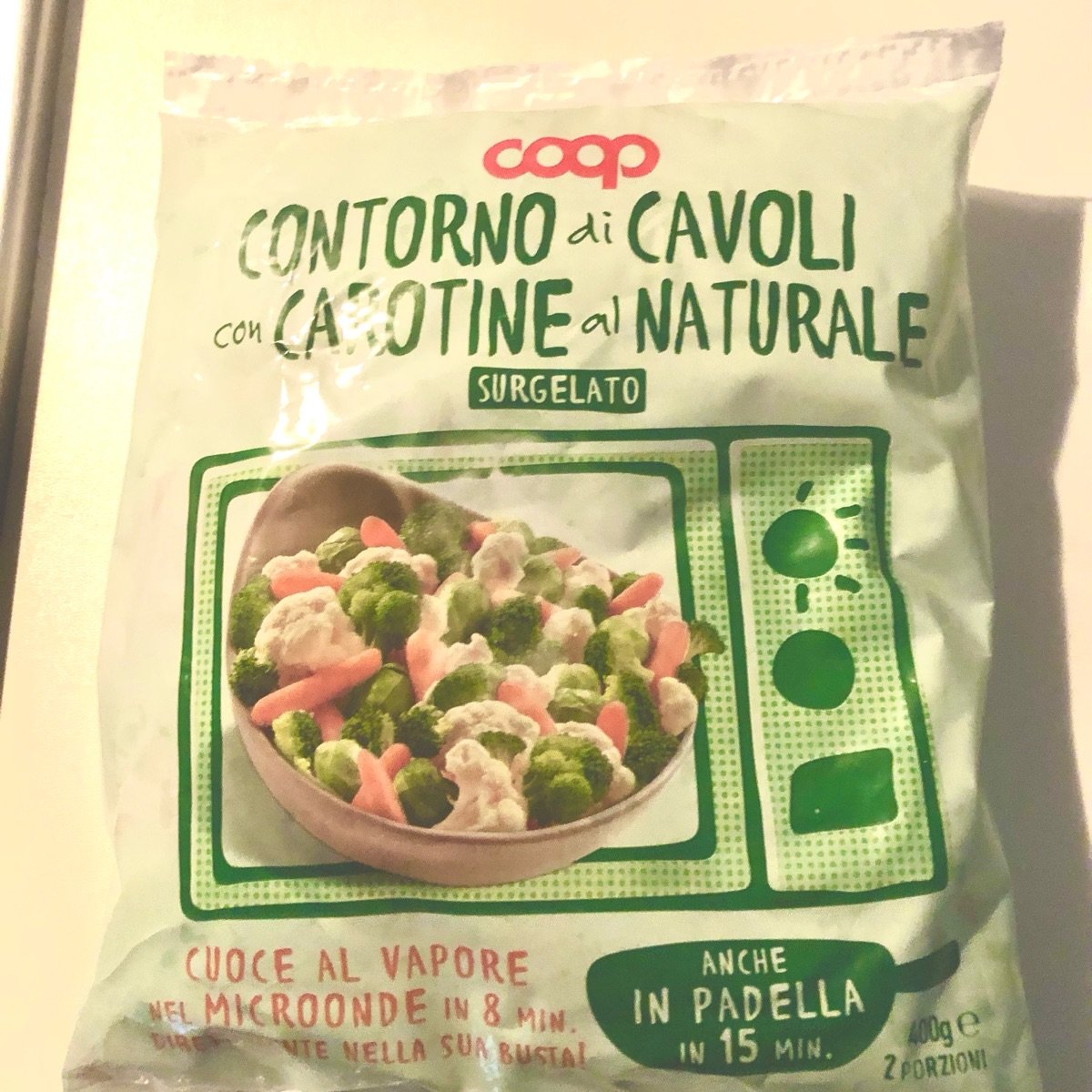 Contorno di cavoli con carotine al naturale from Coop - Vegan Product ...
