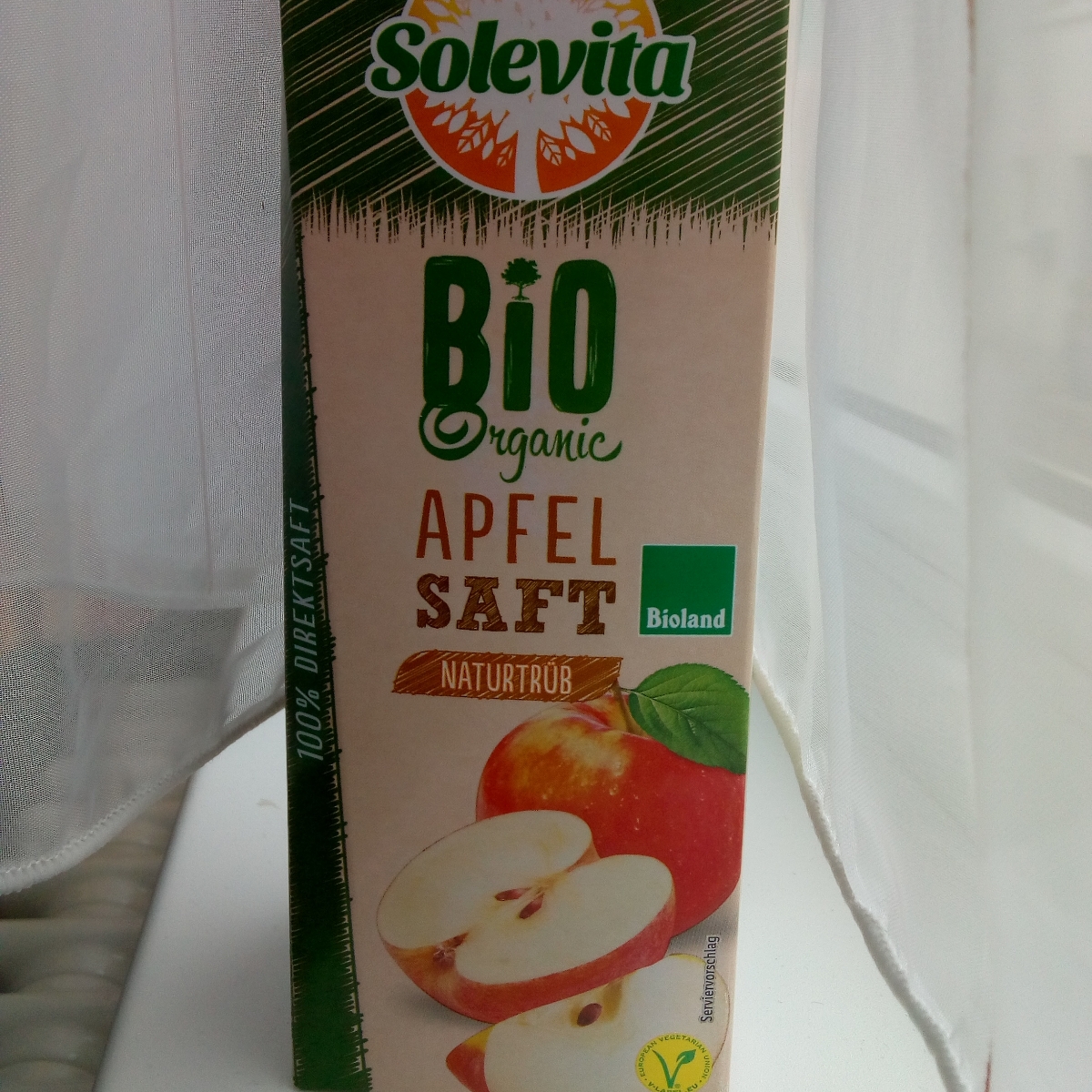 Bio Apfelsaft from Solevita - Vegan Product Reviews & Ratings | abillion