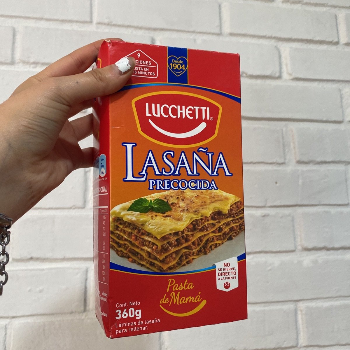 Lasagna Pre Cocida from Lucchetti - Vegan Product Reviews & Ratings ...
