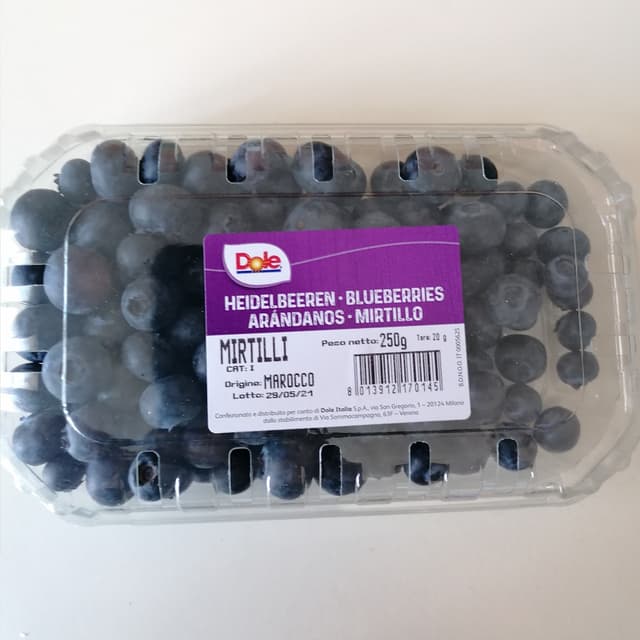 Blueberries from Dole - Vegan Product Reviews & Ratings | abillion