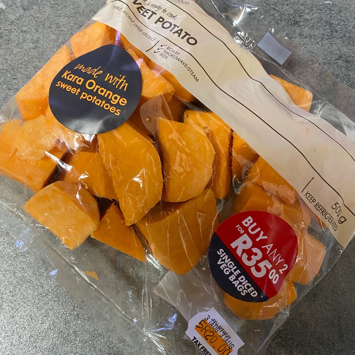 Sweet potatoes Kara Orange from Woolworths Food - Vegan Product Reviews ...