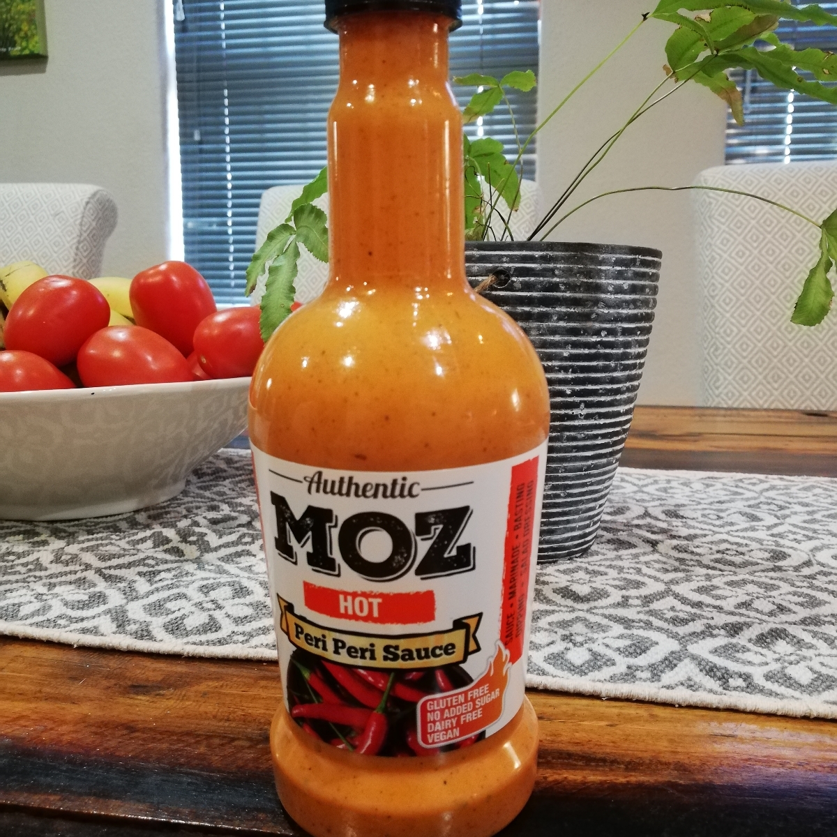 Hot Peri Peri Sauce from Moz - Vegan Product Reviews & Ratings | abillion