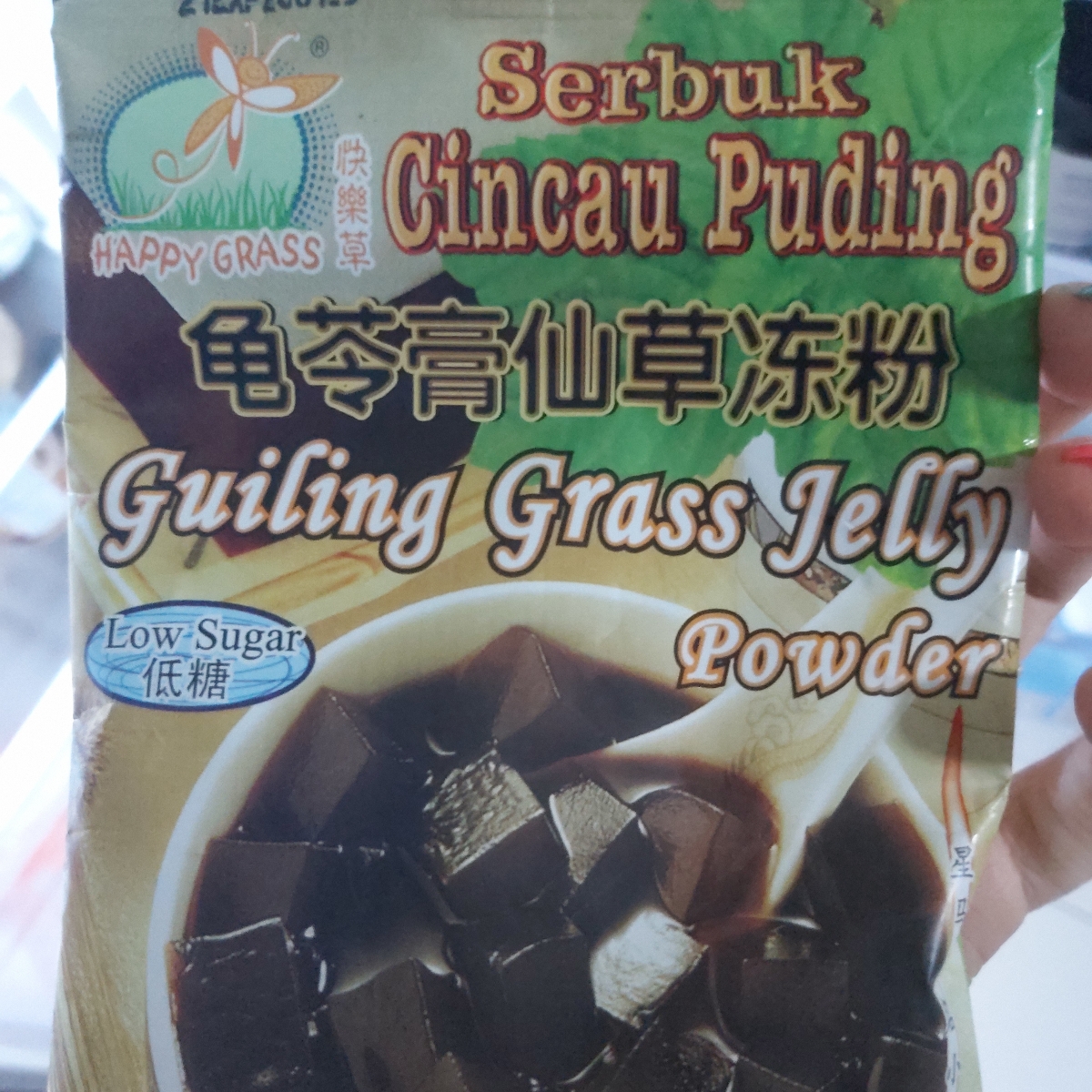 Grass jelly powder from Happy grass - Vegan Product Reviews & Ratings ...