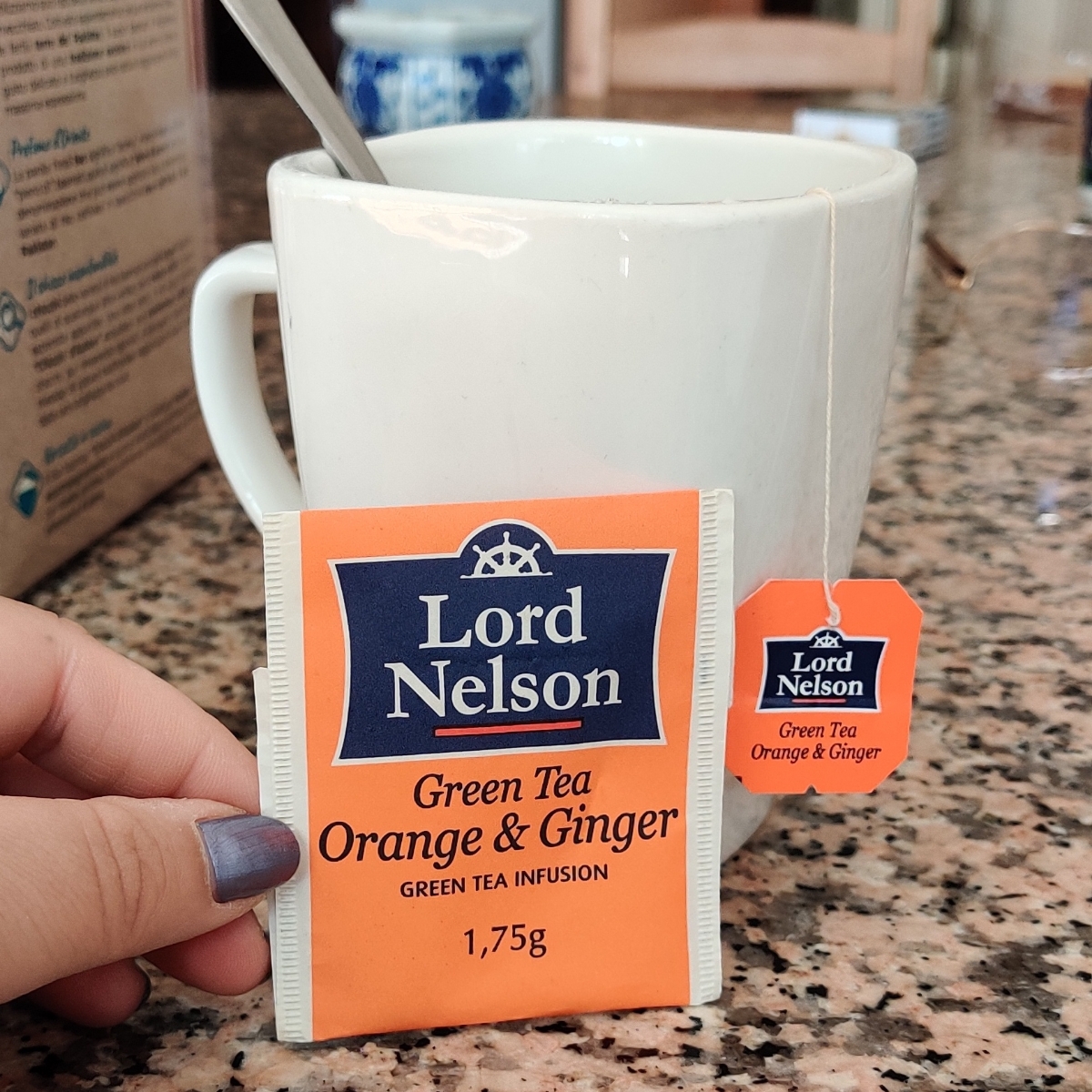 Green Tea Orange & ginger from Lord Nelson - Vegan Product Reviews ...