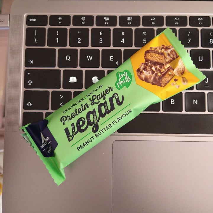 Multipower Vegan Protein Layer Peanut Butter Bar Review | abillion