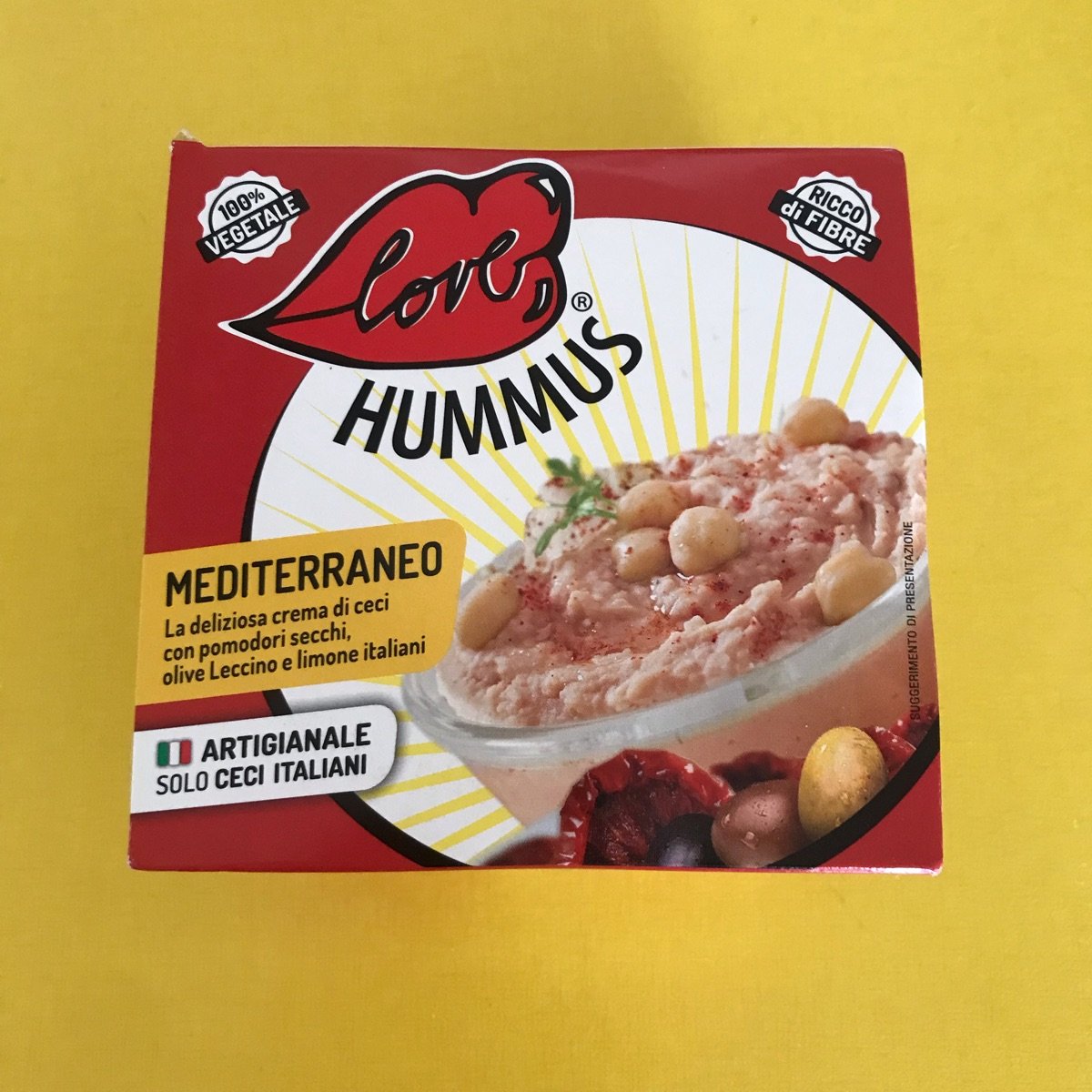 Hummus Mediterraneo from Love Hummus - Vegan Product Reviews & Ratings ...