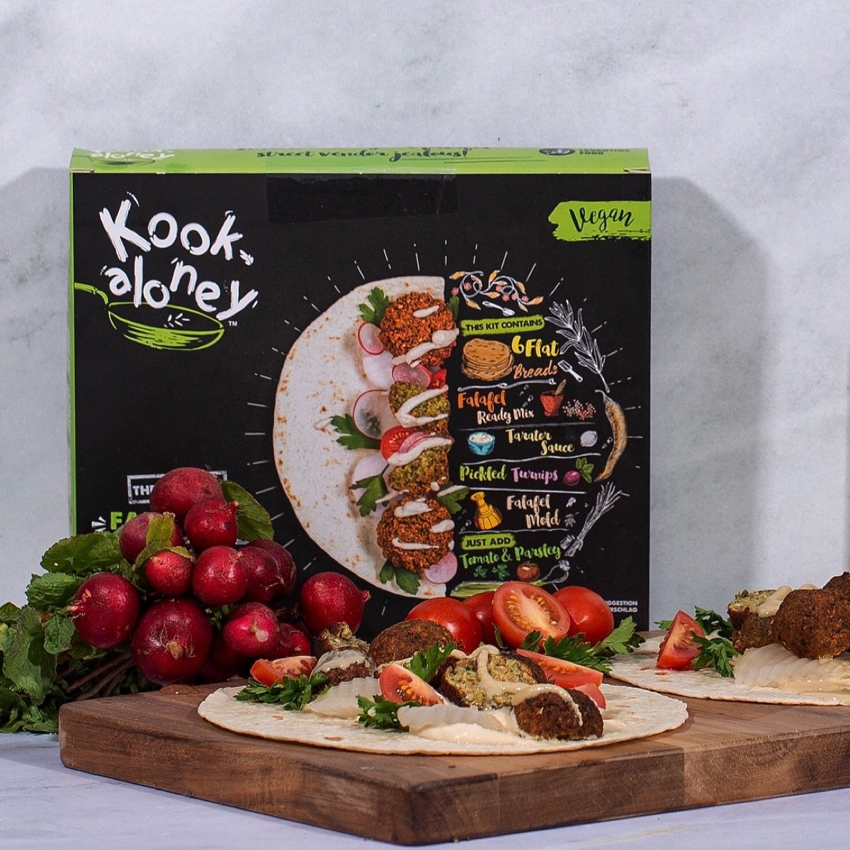 Falafel kit from Kookaloney - Vegan Product Reviews & Ratings | abillion