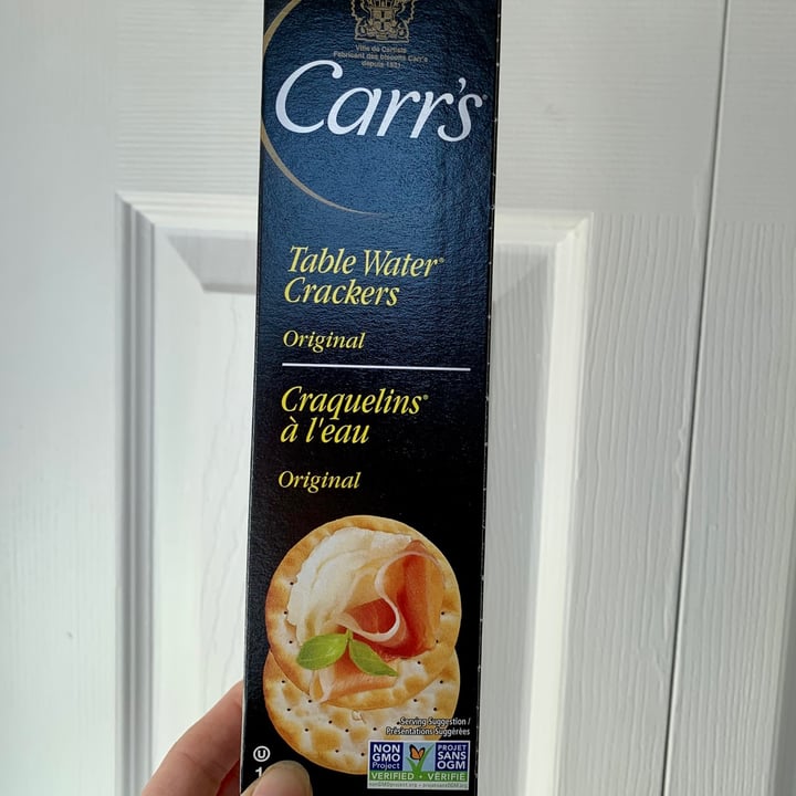 Carr's® CARR'S® TABLE WATER® ORIGINAL CRACKERS Review | abillion