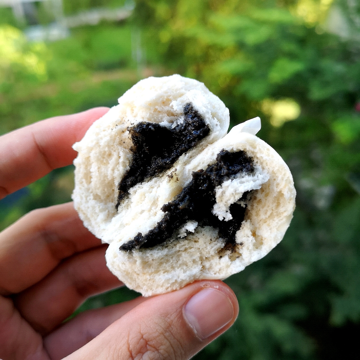 Mini Oat Black Sesame Buns from HongTu - Vegan Product Reviews ...