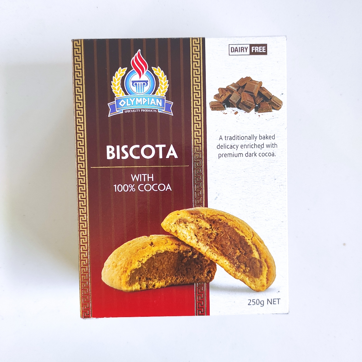Biscota With 100% Cocoa from Olympian - Vegan Product Reviews & Ratings ...