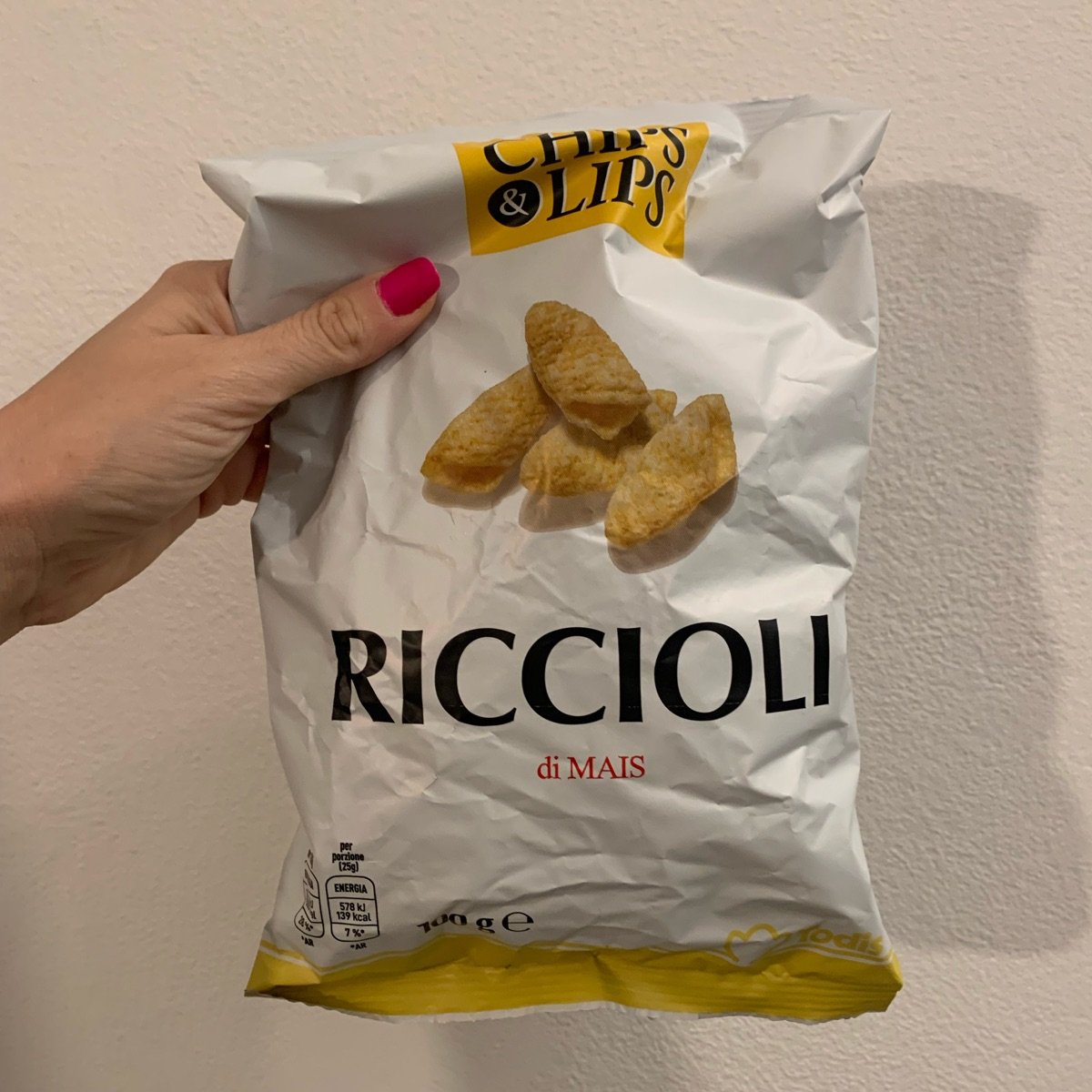 riccioli from Chips & Lips - Vegan Product Reviews & Ratings | abillion
