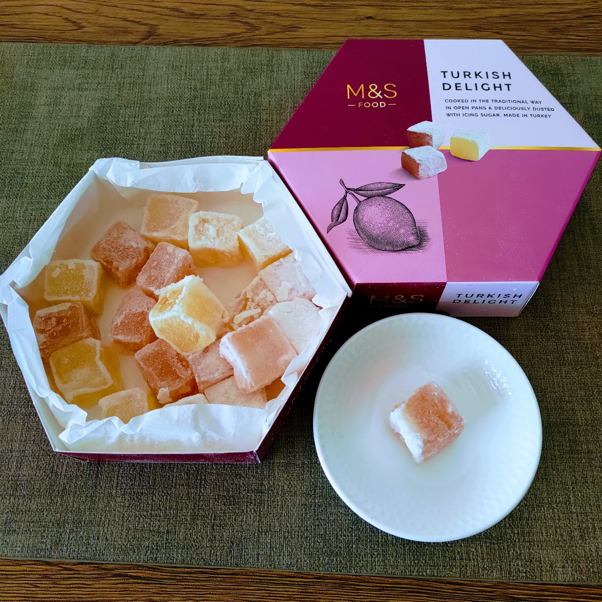 Turkish Delight from Marks & Spencer Food (M&S) - Vegan Product Reviews ...