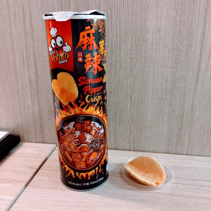 Mychef’s Potato crisps Sichuan Pepper flavour Crisps Review | abillion