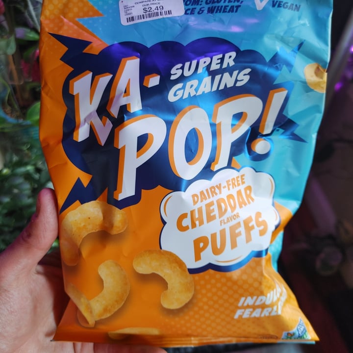 Ka-Pop Dairy-Free Cheddar Puffs Review | abillion