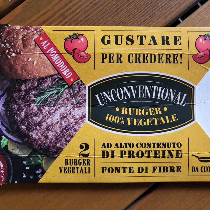 Unconventional Burger Vegetale Al Pomodoro - Tomato Burger Review ...