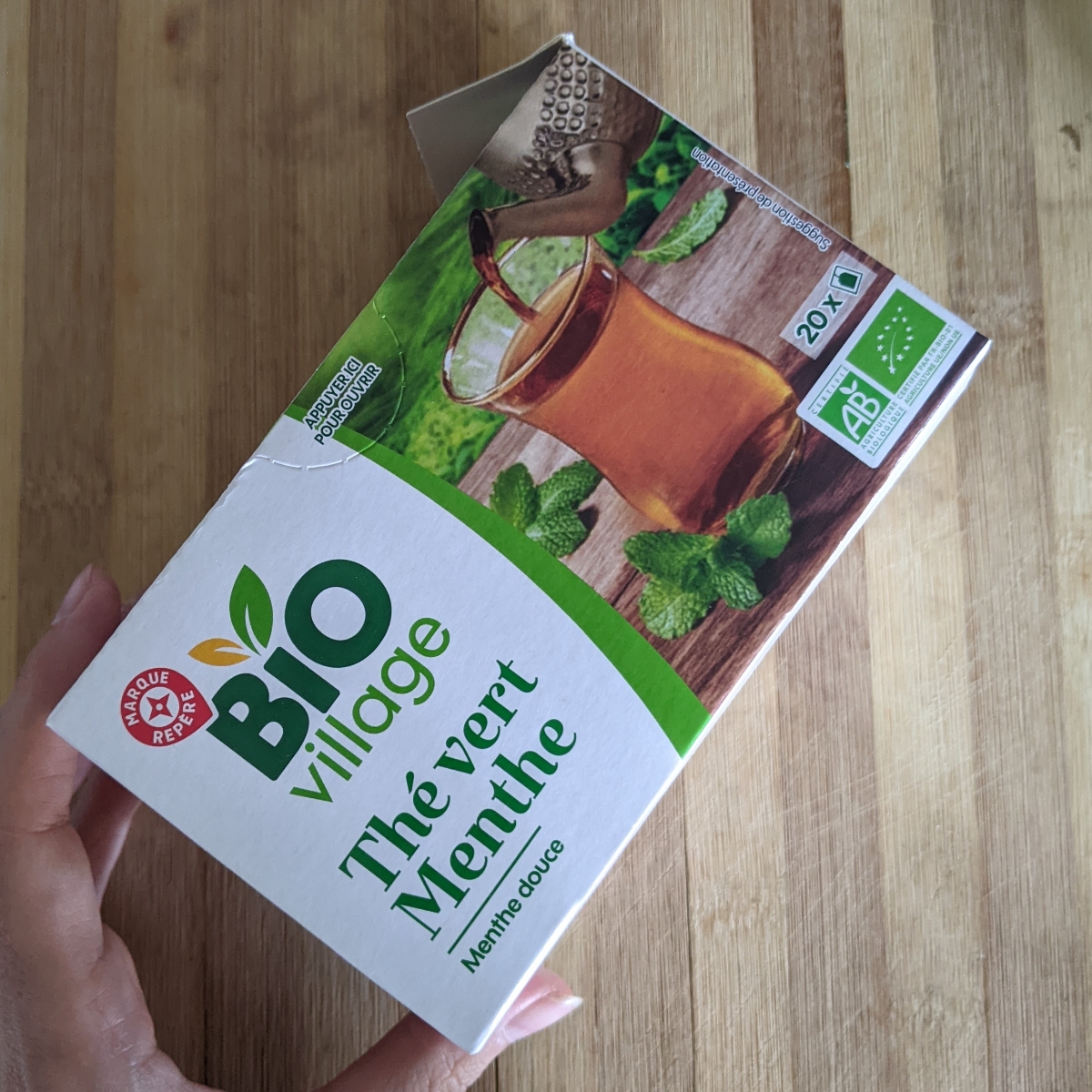 Thé vert menthe from Bio Village - Vegan Product Reviews & Ratings ...
