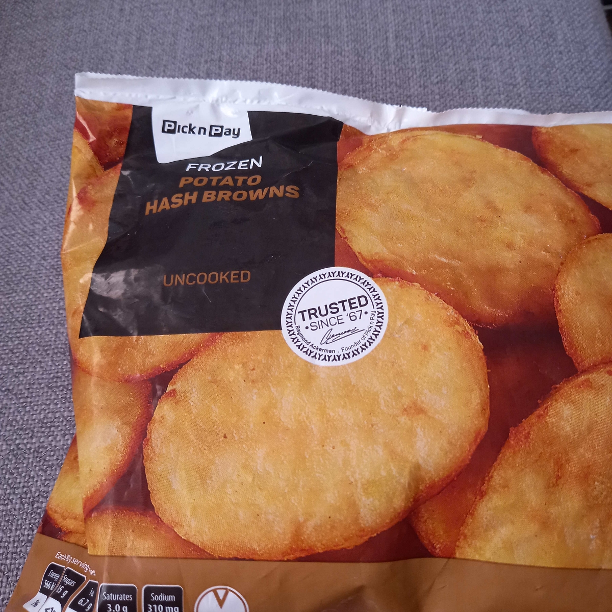 Pick n Pay frozen potato hash browns from Frozen potato hash browns ...