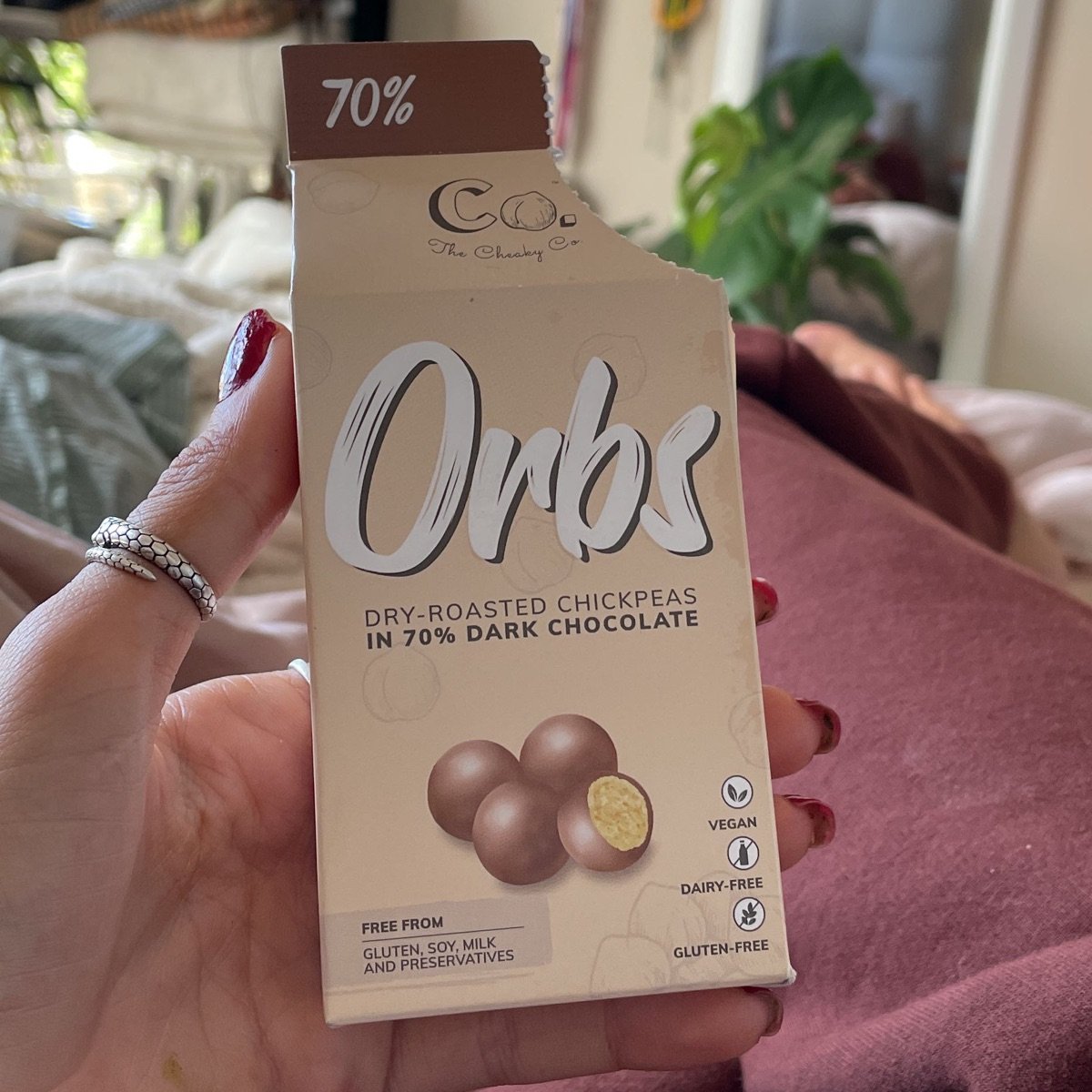 Orbs 70% Dark Chocolate from Orbs - Vegan Product Reviews & Ratings ...
