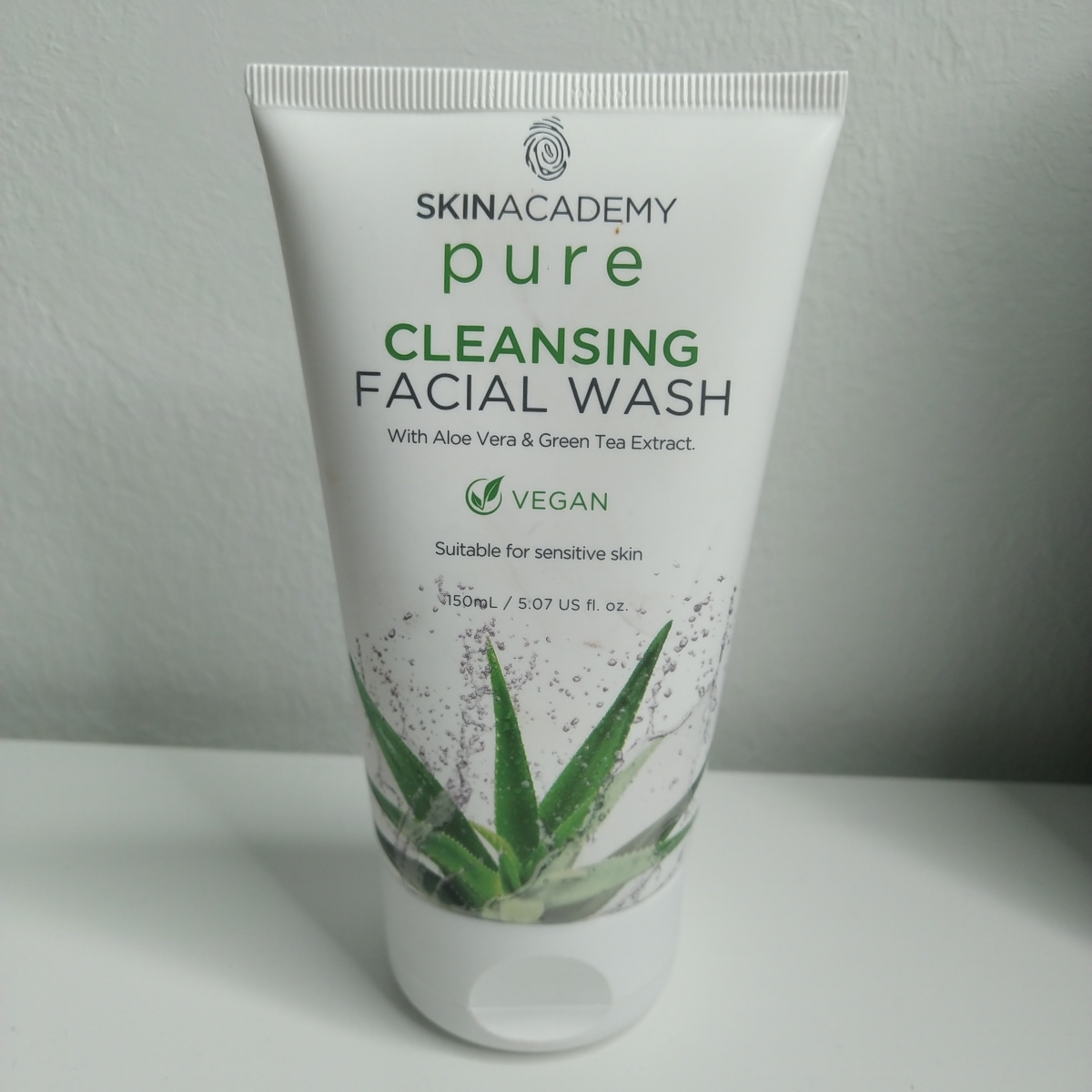 Pure cleansing facial wash from Skin Academy - Vegan Product Reviews ...