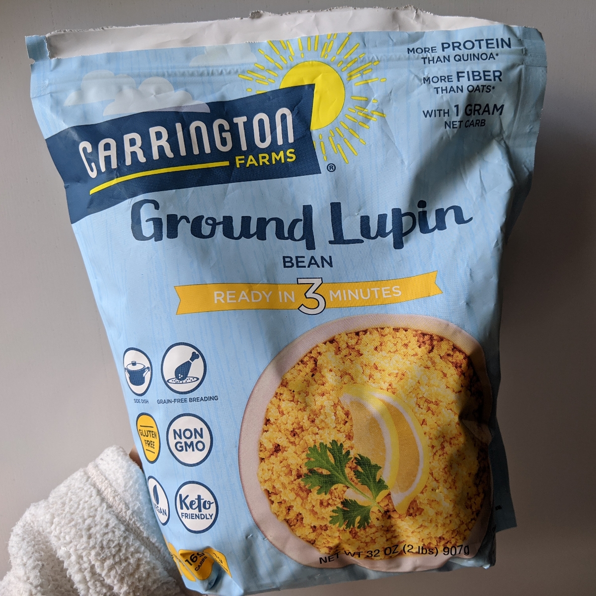 Ground Lupin from Carrington Farms - Vegan Product Reviews & Ratings ...
