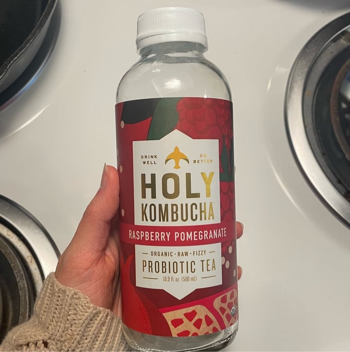 Holy Kombucha raspberry pomegranate probiotic tea Review | abillion