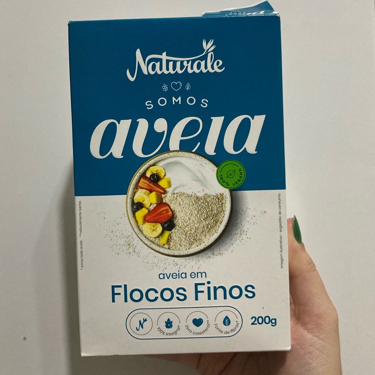 Aveia em Flocos Finos from Naturalle - Vegan Product Reviews & Ratings ...
