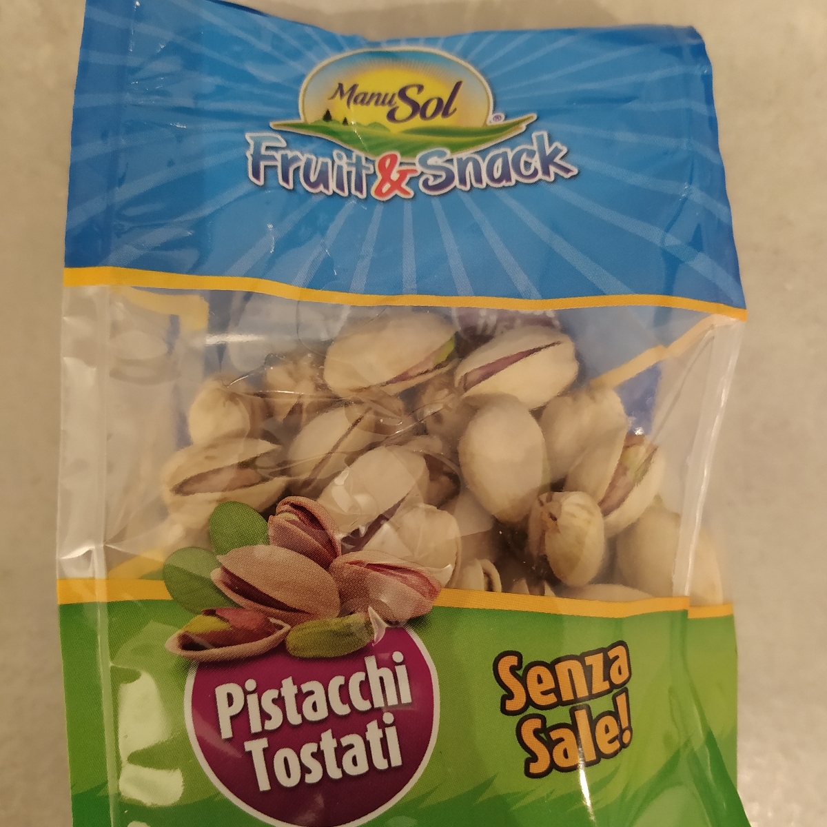 Pistacchi tostati from ManuSol - Vegan Product Reviews & Ratings | abillion