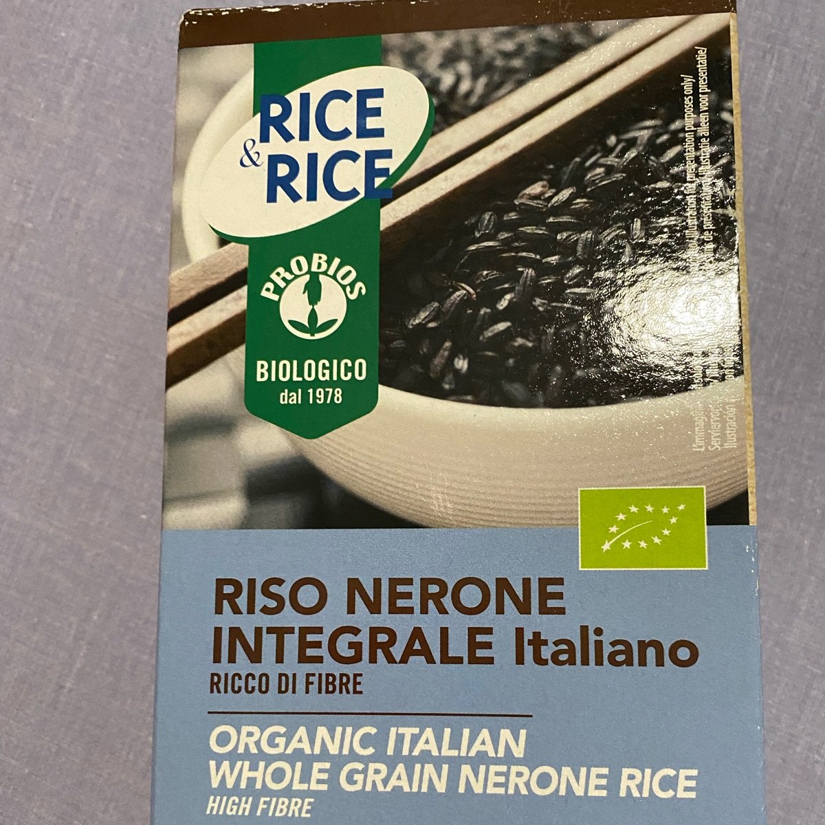 Riso nerone Italiano Integrale from Probios - Vegan Product Reviews & Ratings | abillion