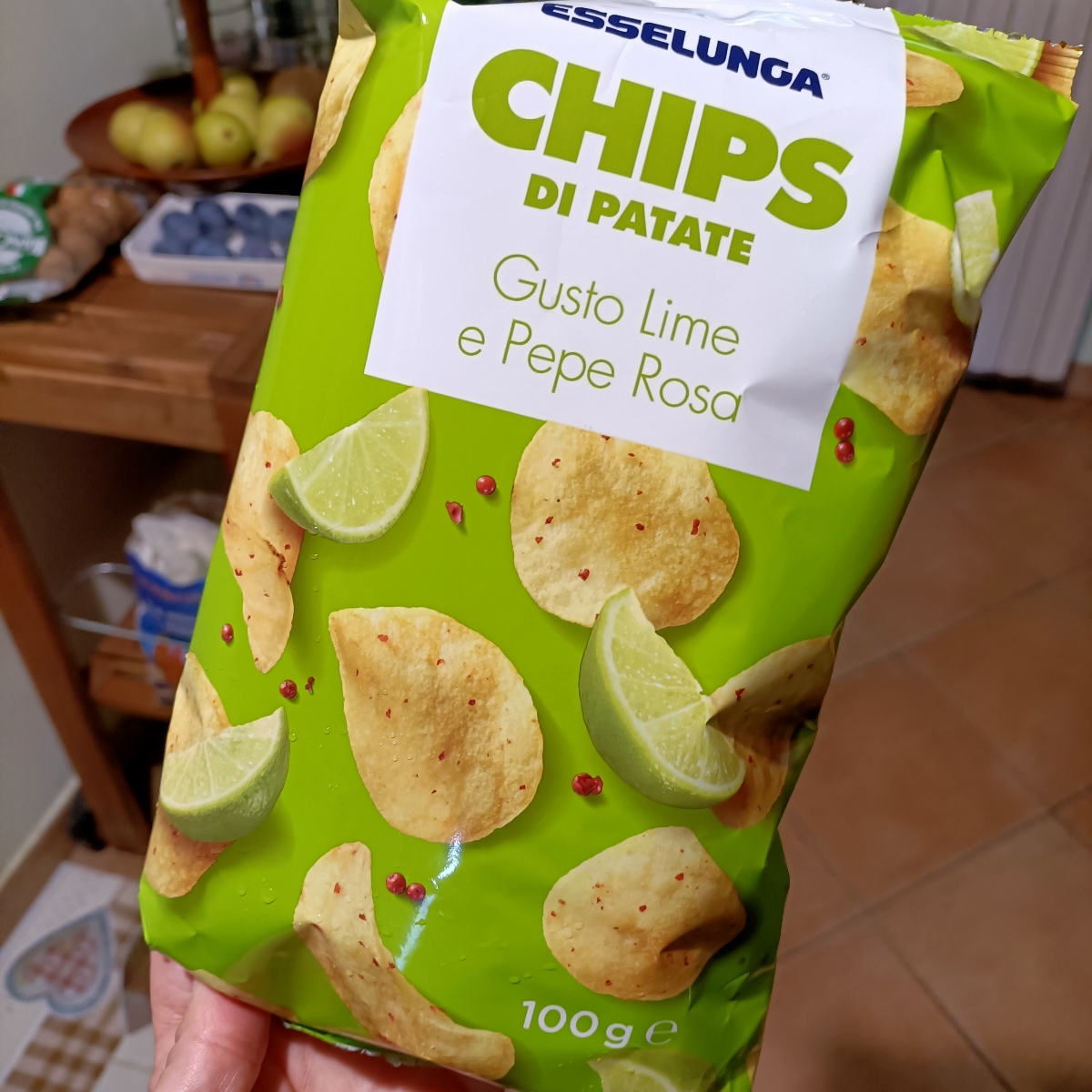 Esselunga - Chips di patate lime e pepe rosa Review | abillion