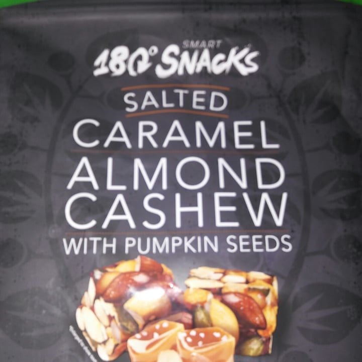 180 Degrees Salted Caramel almond Cashew smart Snacks Review | abillion