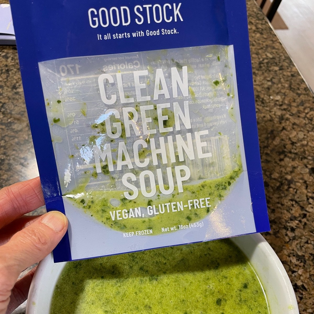Clean green machine soup from Good stock soups - Vegan Product Reviews ...