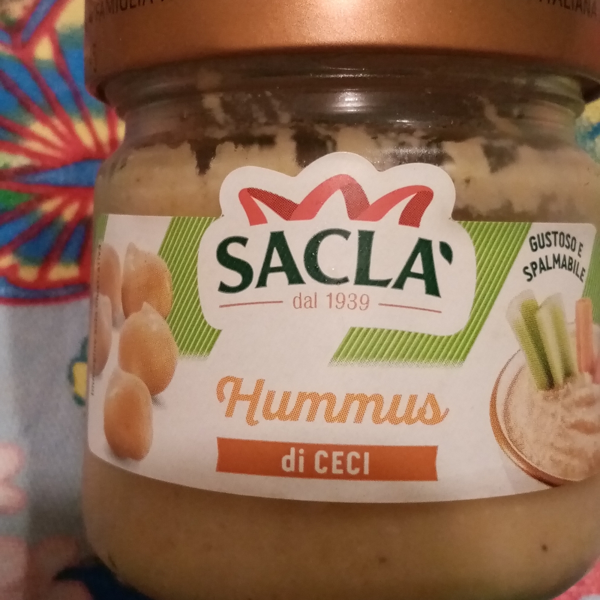 Hummus di ceci - in vetro from Sacla - Vegan Product Reviews & Ratings ...