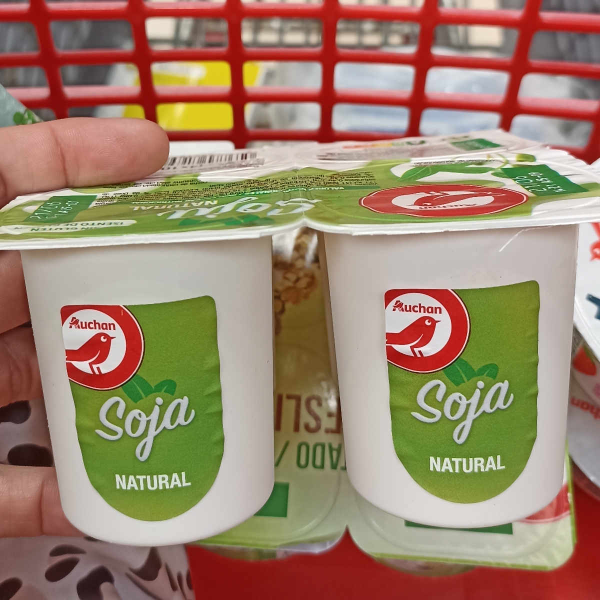 Yogur soja Natural from Auchan - Vegan Product Reviews & Ratings | abillion