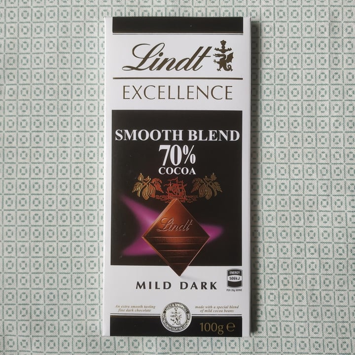 Lindt 70% Cocoa Mild Dark Chocolate Excellence Review | abillion