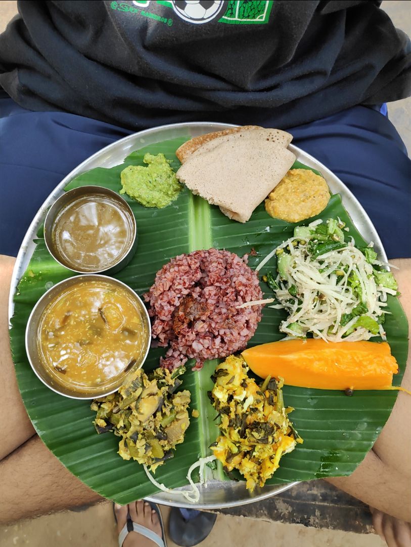 The Farm Plate at Solitude Farm of Auroville, Auroville - Vegan Dish ...