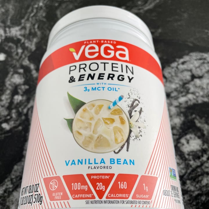 Plant-Based Vega Protein & Energy - Vanilla Bean Review | abillion