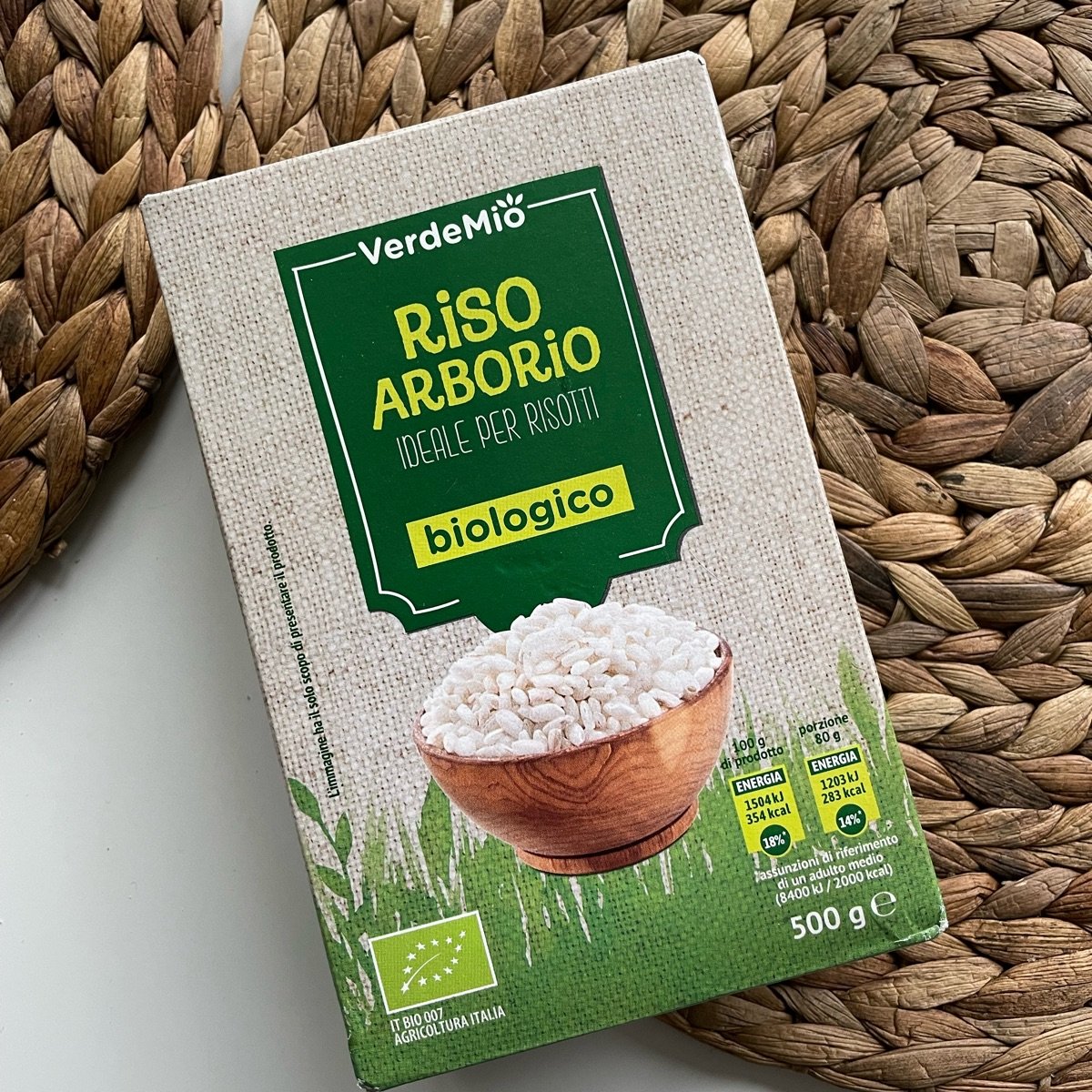 Riso arborio biologico from VerdeMio - Vegan Product Reviews & Ratings ...