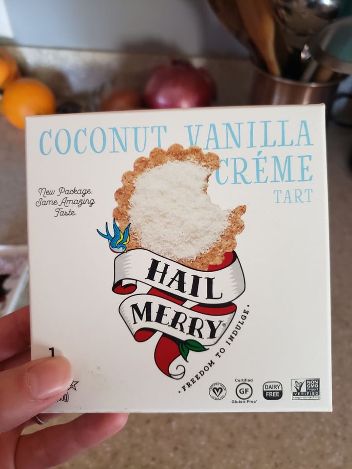 Hail Merry Coconut Vanilla Creme Tart Review | abillion