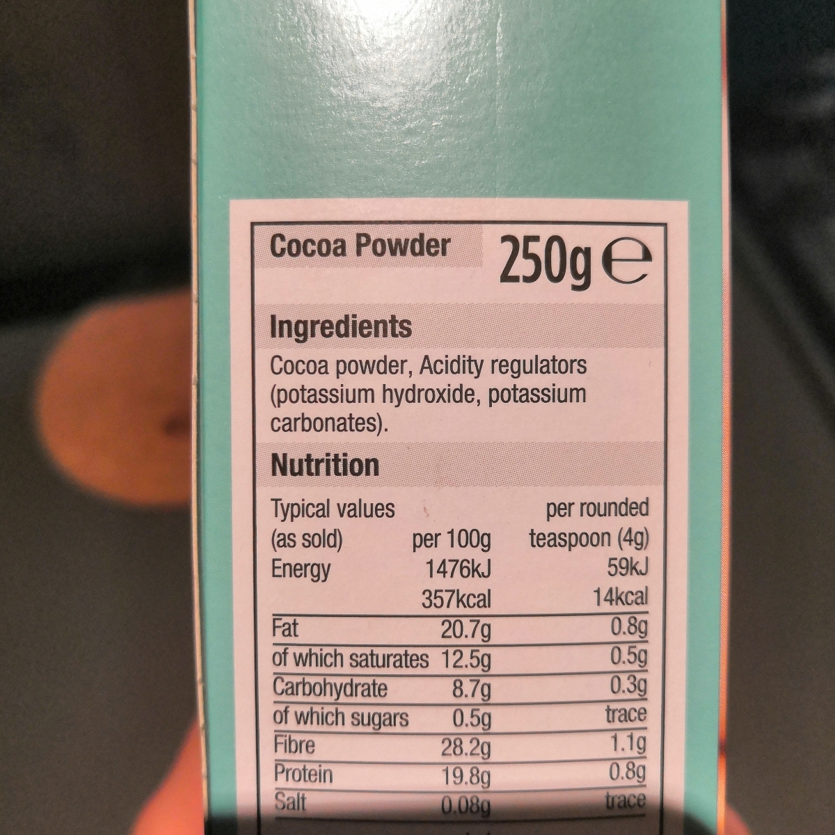 cocoa powder from Morrisons - Vegan Product Reviews & Ratings | abillion