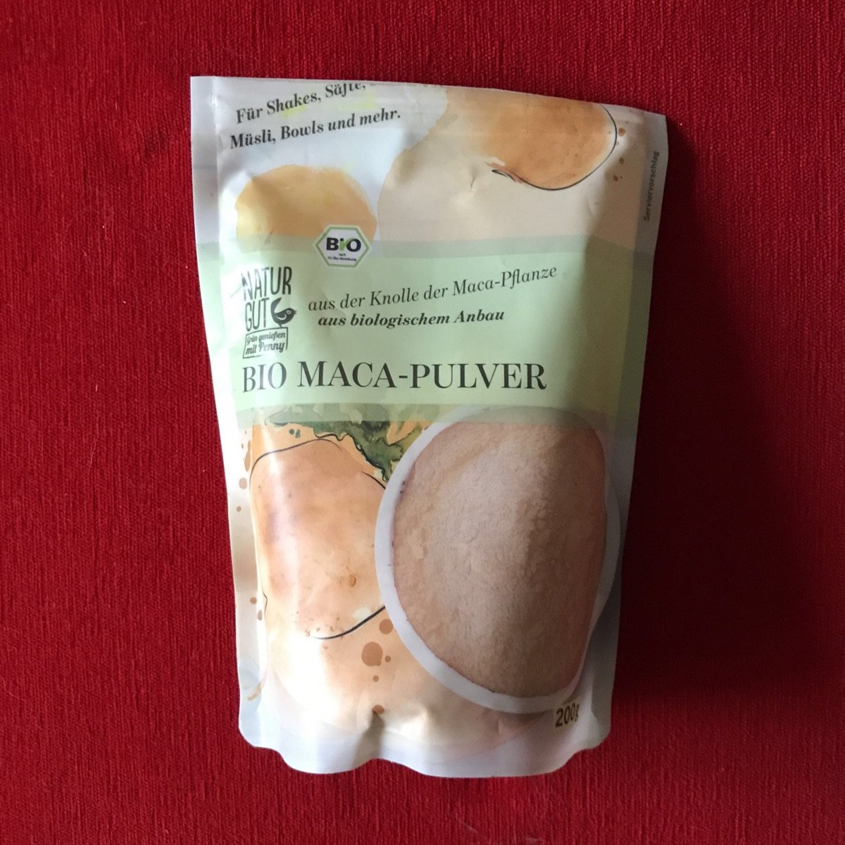 Natur Gut Bio Maca-Pulver 评价 | abillion