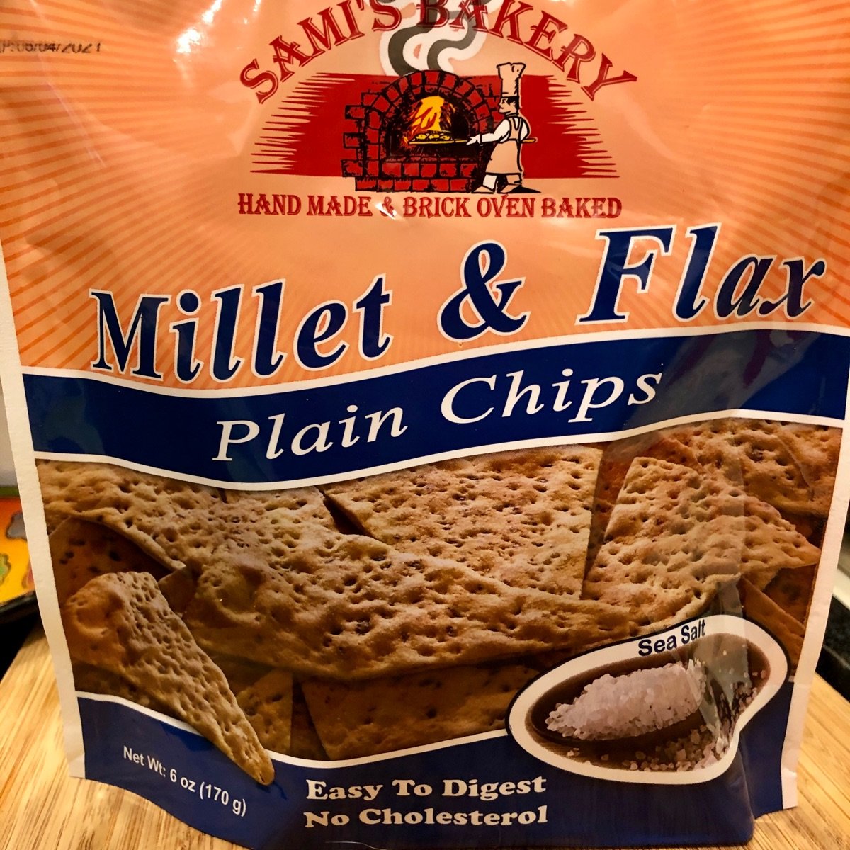 Sami’s Bakery - Sami’s Bakery Millet and Flax Plain Chips Review | abillion