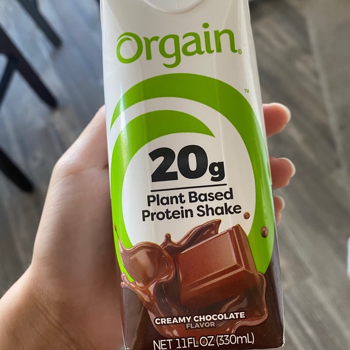 Orgain Creamy Chocolate Protein Shake Review | abillion
