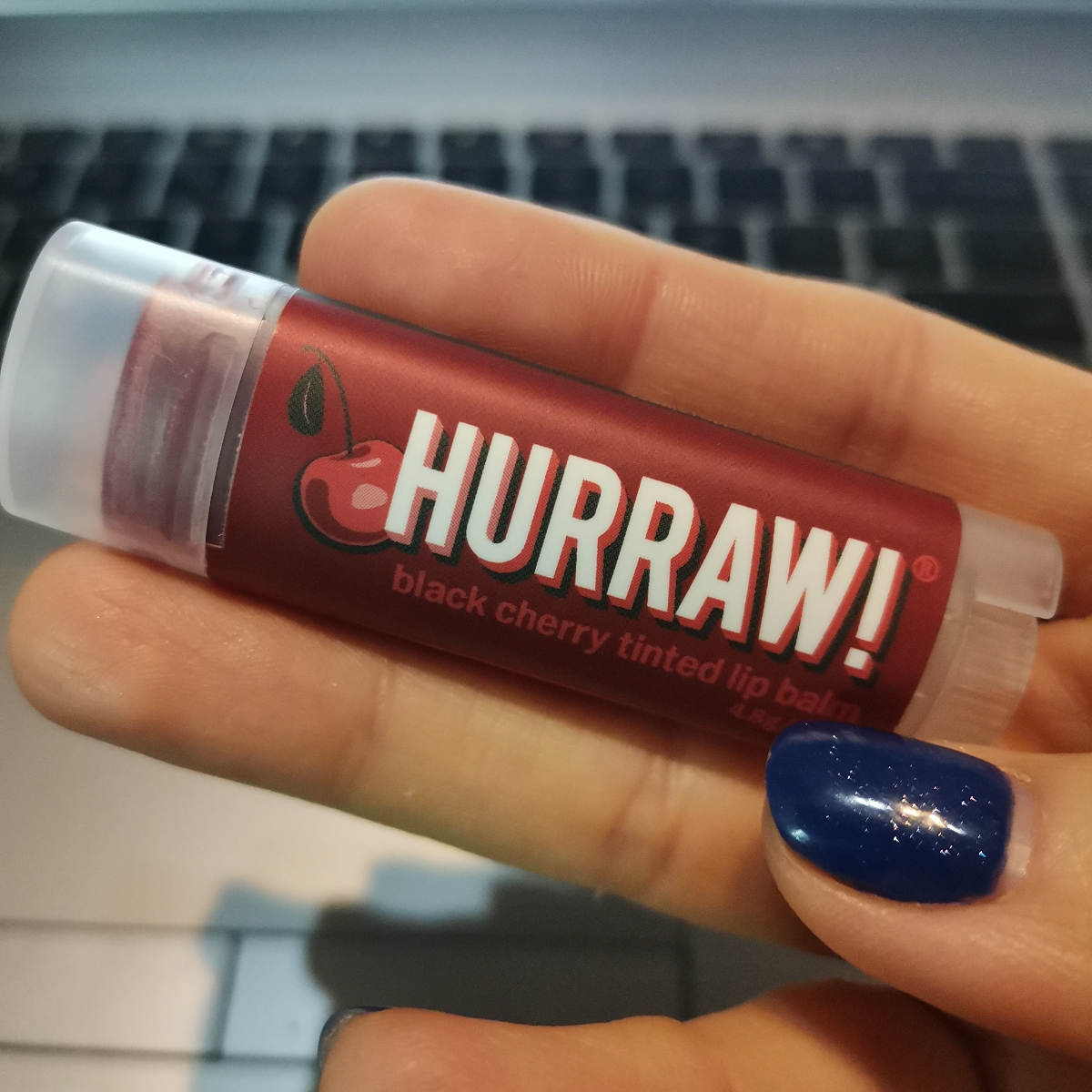 Hurraw! Black Cherry, Tinted Lip Balm 评价 | abillion