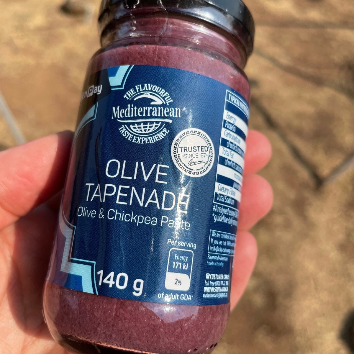 Olive Tapenade from Pick n Pay - Vegan Product Reviews & Ratings | abillion
