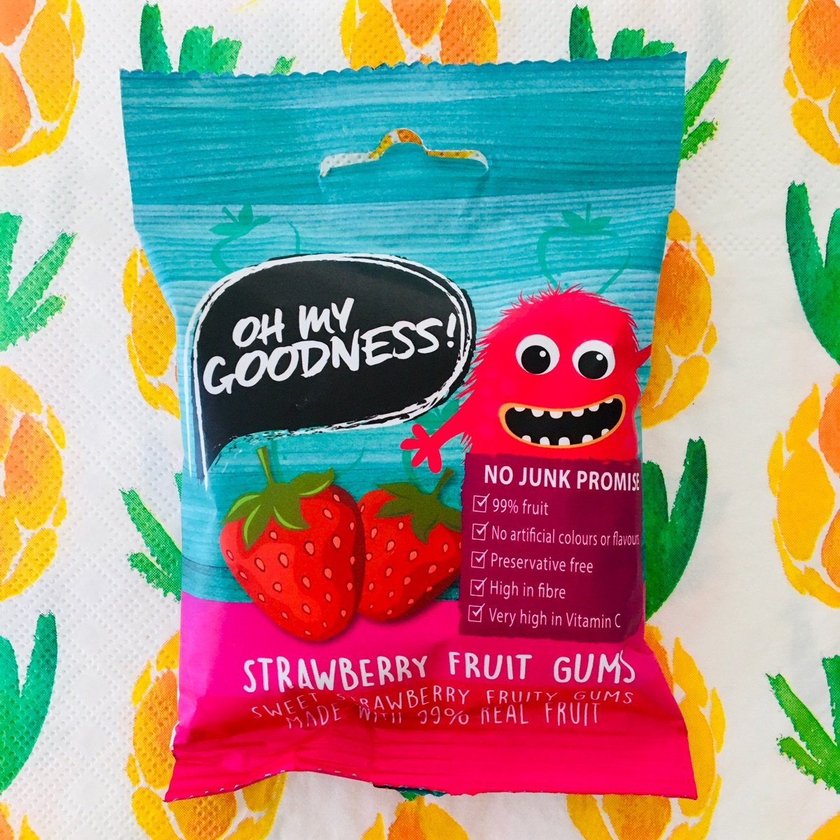 Oh My Goodness Strawberry Fruit Gums from Oh My Goodness! - Vegan ...