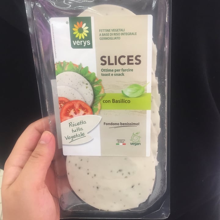 Verys Vegan Cheese Slices with Basilico Review | abillion