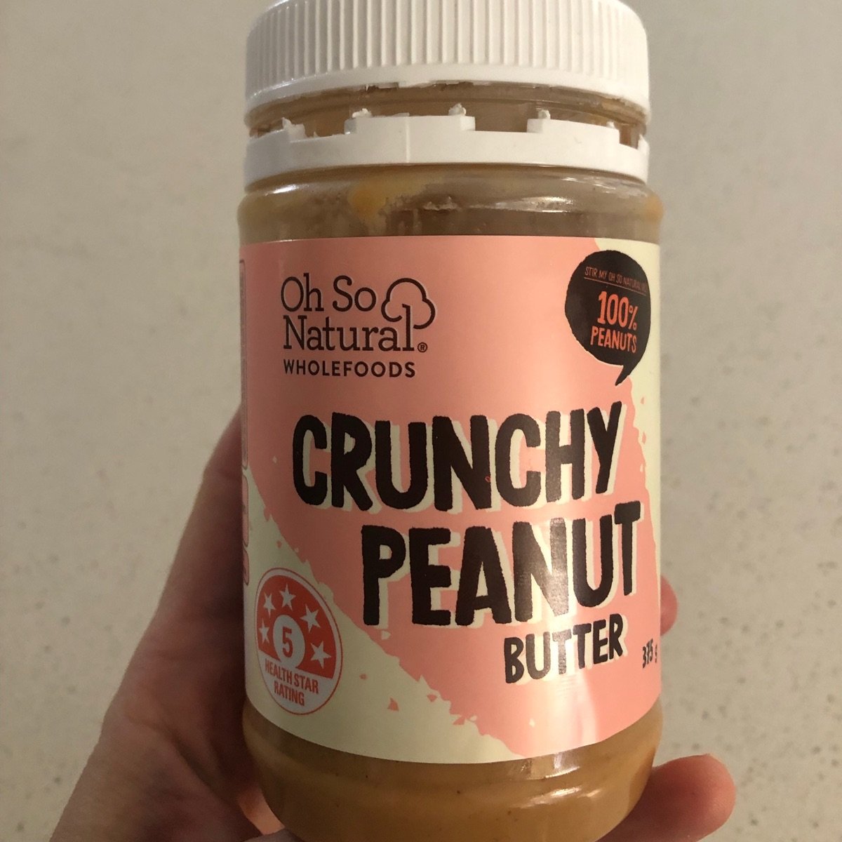 Crunchy peanut butter from Oh so Natural Wholefoods - Vegan Product ...