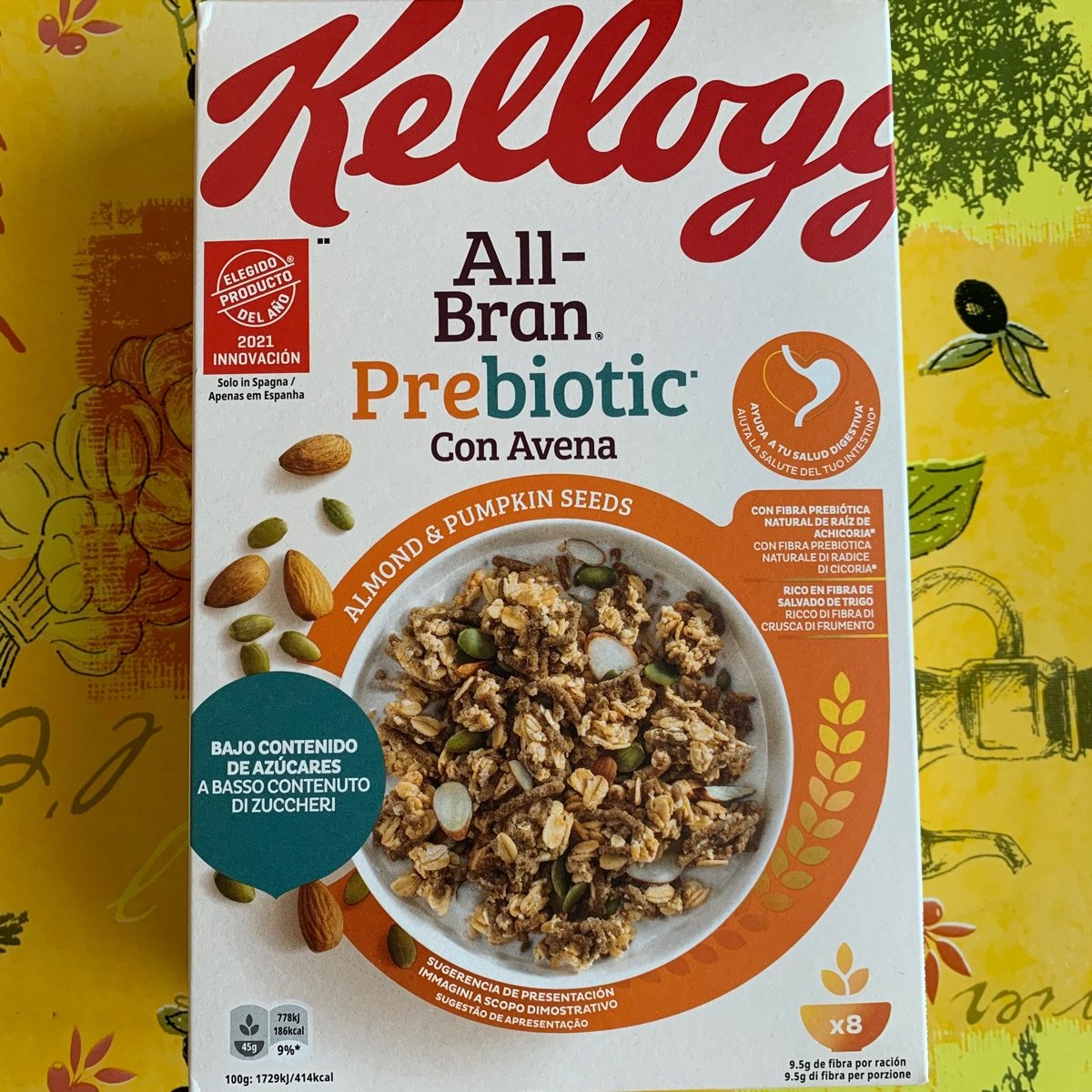 All Bran Prebiotic Granola Almond & Pumpkin Seeds from Kellogg's ...