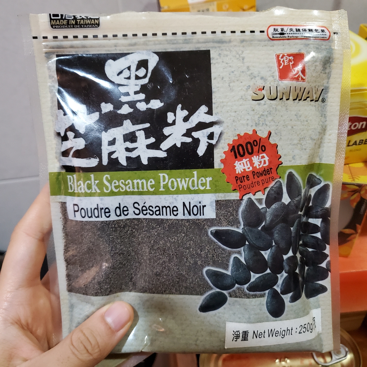 Black Sesame Powder from Sunway - Vegan Product Reviews & Ratings ...