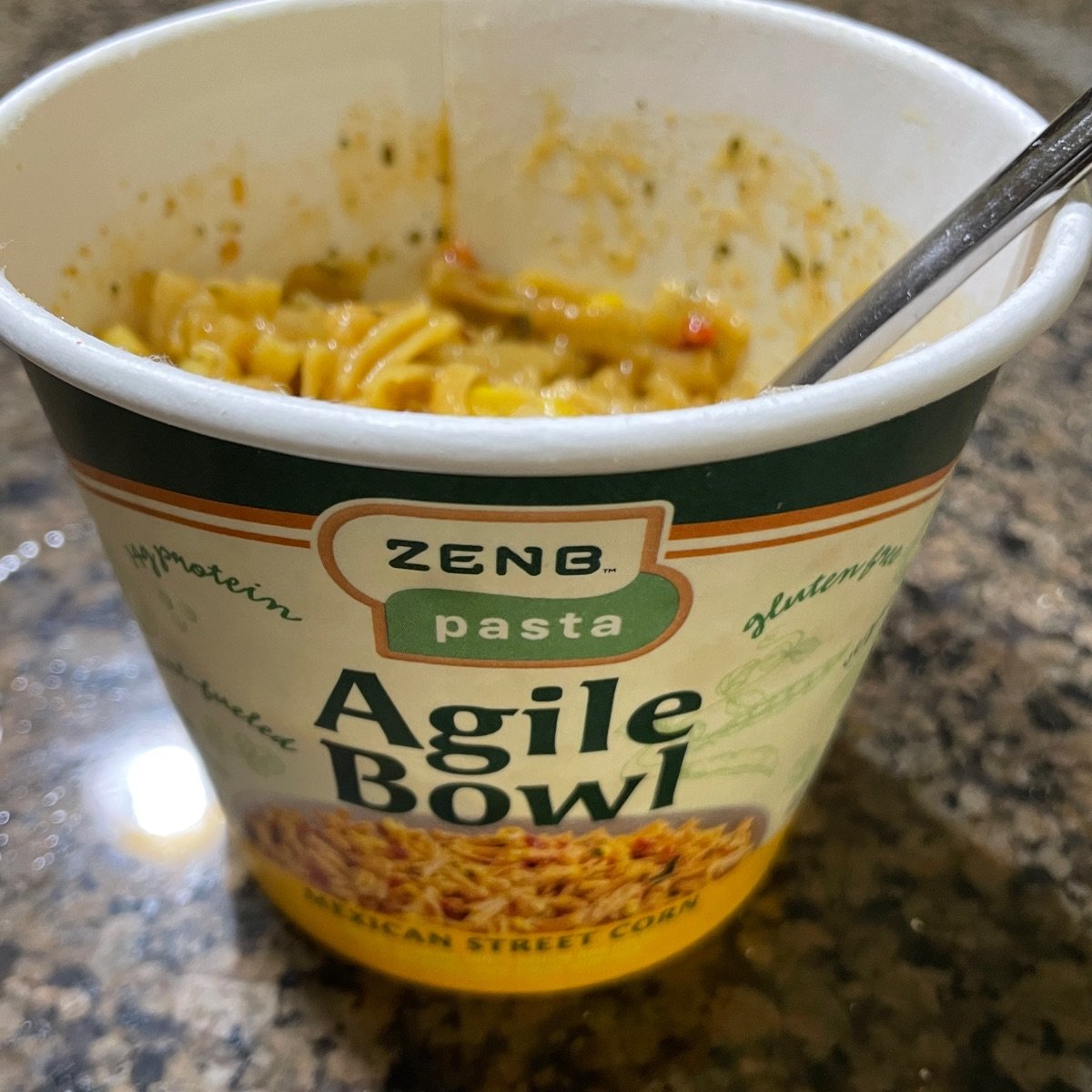 mexican street corn agile bowl from ZENB - Vegan Product Reviews ...